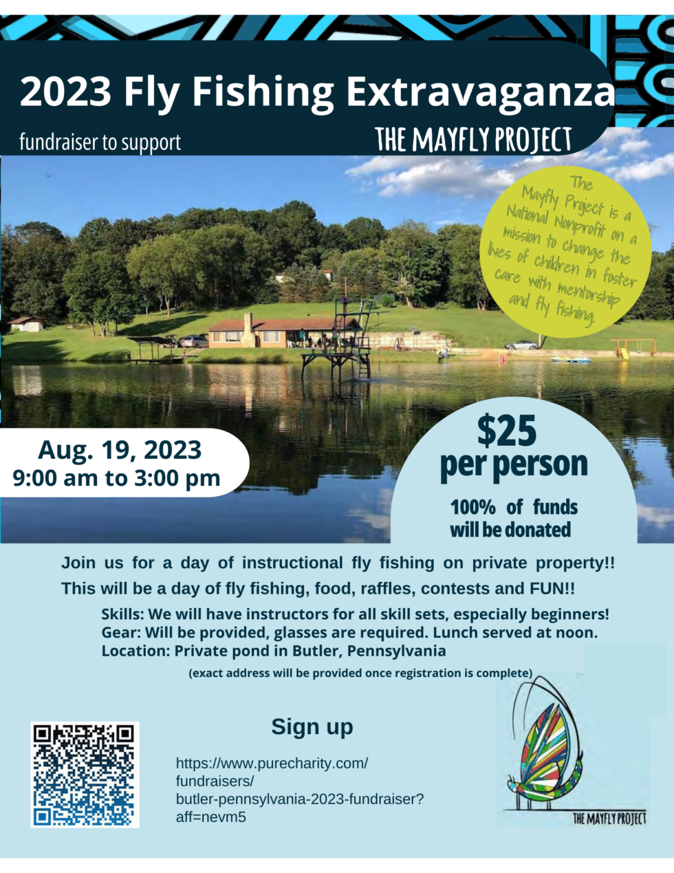 Butler, PA, Fly Fishing Extravaganza Fundraiser! | The Mayfly Project